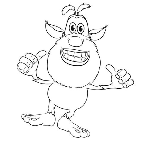 Printable Booba Cartoon Coloring Pages Vrogue