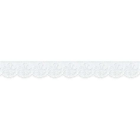 Birch Organza Lace 4 White