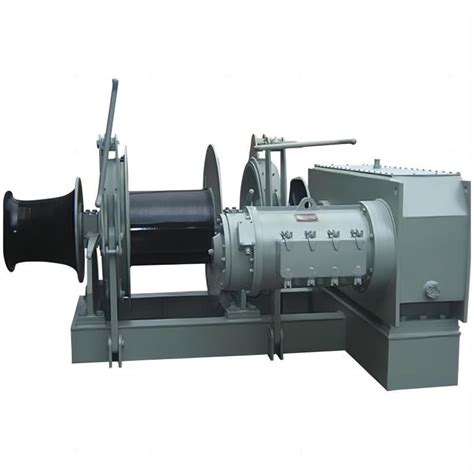 Marine Towing Winch 46mm Chain Diesel Anchor Winch Electric Combined