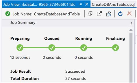 Azure Data Lake Analytics Database And Tables Roy Kim On Azure And Ai