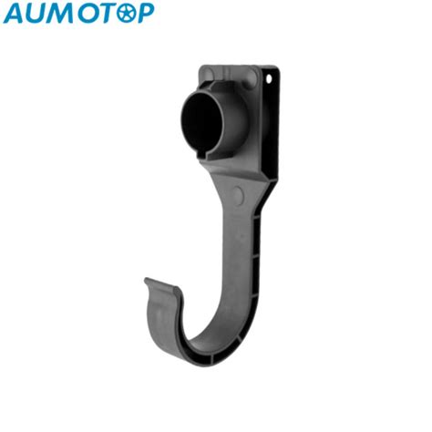 Wall Mounted Ev Charger Holder With Abs Material For J1772 Electric