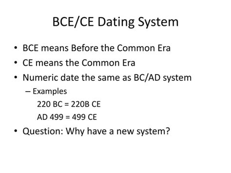 Systems Of Dating Pptx