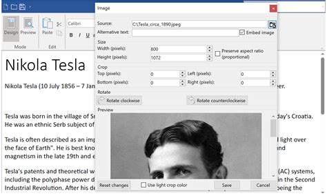 XHTML Editor For WinForms Apps ComponentOne