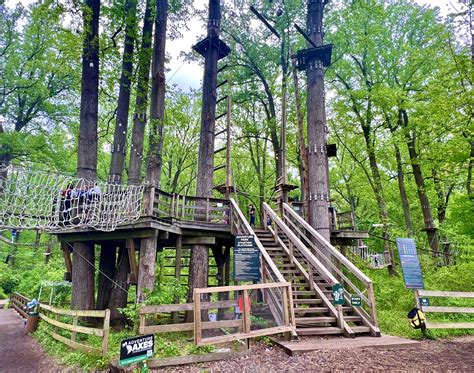 Sandy Spring Adventure Park Starting Platform Been There Done That