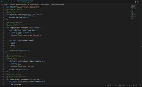 Day 105107 I Built A Contacts Manager Using Nodejs And Express By Thomas Cansino Aug 2024