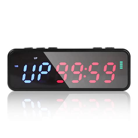 Gym Timer Led Fitness Interval Timer With Magnetic Grandado