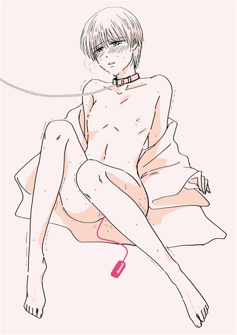 Rule 34 Blush Chain Leash Chains Collar Full Body Gintama Kimono Licca Artist Male Male Only