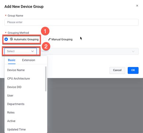 Managing Device Groups SealSuite Byteplus