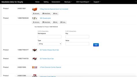 Webify Metafields Editor Acquire Convert