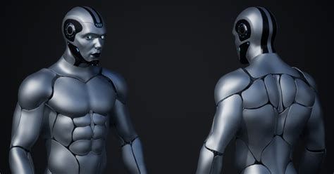 Male Robot R70 3d Robots Unity Asset Store