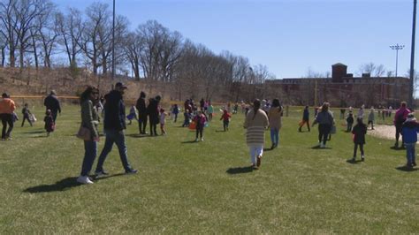 The Sun Shines On A Pawtucket Easter Egghunt