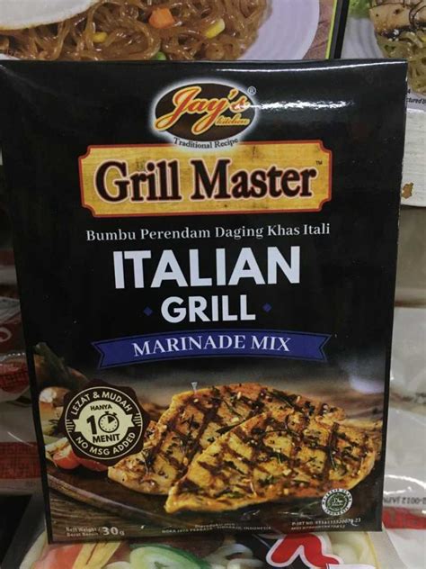 Jual Jays Italian Grill Marinade Mix Bumbu Perendam Daging Khas Italia