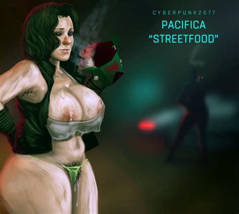 Jaguarart Pacifica Streetfood Cyberpunk 2077