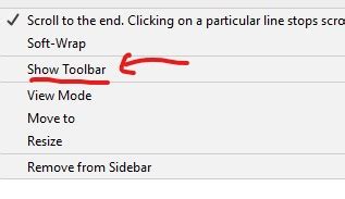 Hide Logcat Left Side Menu In Android Studio Stack Overflow