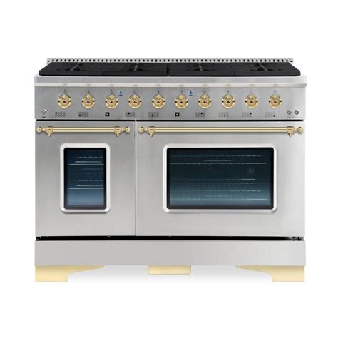 Hallman Classico Series Stainless Steel Oven Freestanding Ranges