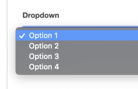 Configuring A Dropdown Field Legwork