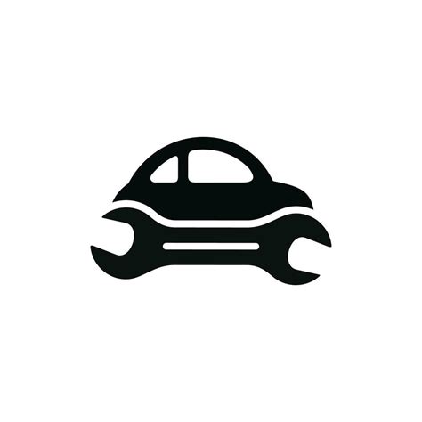 Car Service Icon Isolated On White Background 26615590 Vector Art At