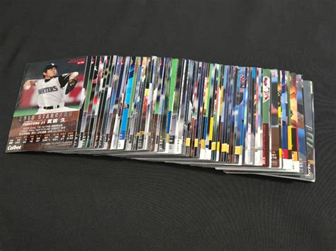 Yahooオークション 希少 カルビー プロ野球 カード Star Card 箔押