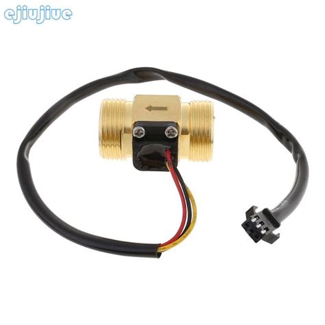 Cc Flow Sensor G3 4 Dn20 Copper Hall Effect Liquid Water Flow Switch เซนเซอร์มิเตอร์ Shopee