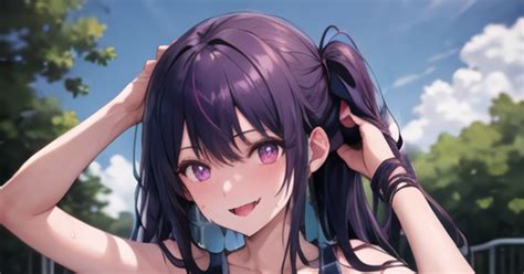 女の子 スク水アイちゃん 佐々木ボコのイラスト Pixiv