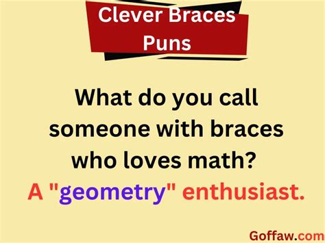 2025 Tighten Up Your Humor Best Braces Puns And Jokes 🦷😆