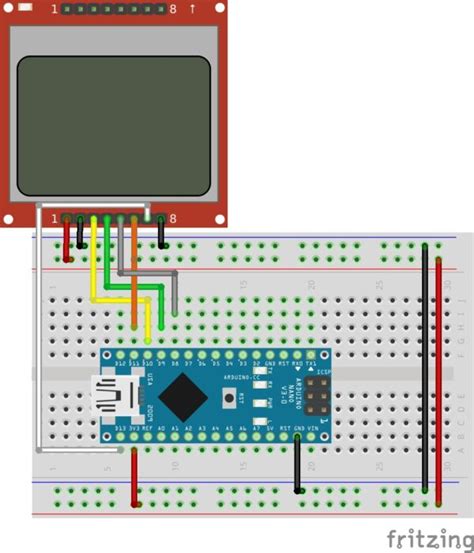 Pc Hardware Monitor With Nokia Display And Arduino Electronics
