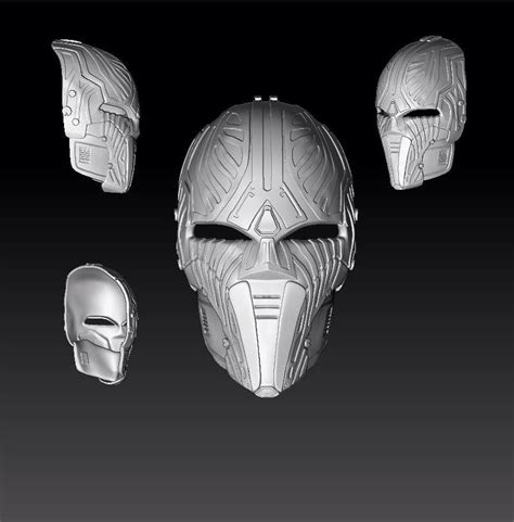 Stl File Sith Acolyte Star Wars Mask Printable 3d Print