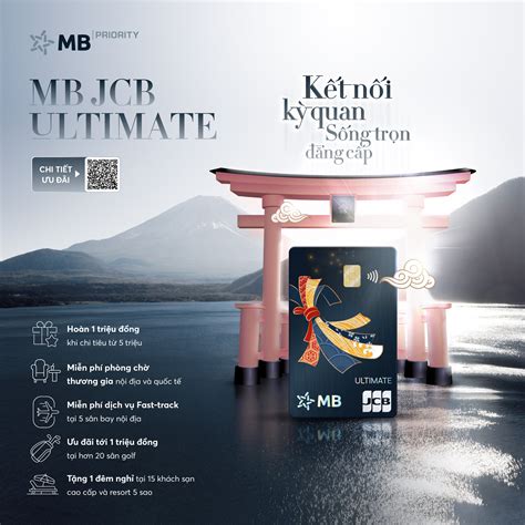 Ưu đãi Vượt Trội Dành Riêng Cho Chủ Thẻ Mb Jcb Ultimate