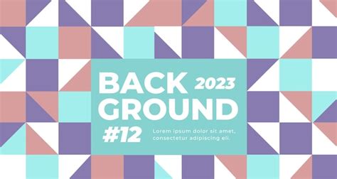 premium vector colorful gradient triangle pattern on corner position