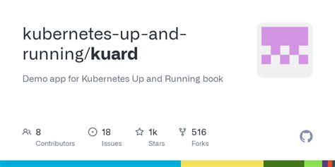 github kubernetes up and running kuard demo app for kubernetes up
