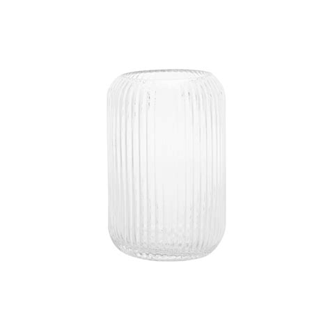 까사미아 클리어 롱스트라이프 유리화병 25 위시버킷