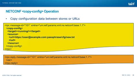 NETCONF YANG Tutorial PPTX