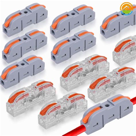 1 5PCS DIY Quick Splicing Multiplex Butt Wire Connector Compact Electrical Cable Terminal Block