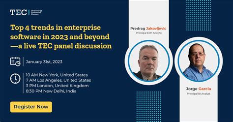 Technology Evaluation Centers On Linkedin Erp Scm Bi Bpm Webinar