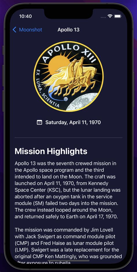 Github Jamie Hurst Moonshot Project From Daysofswiftui