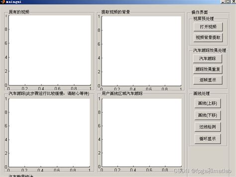 基于matlab的视频车辆跟踪和计数系统仿真matlab 车辆计数 Csdn博客