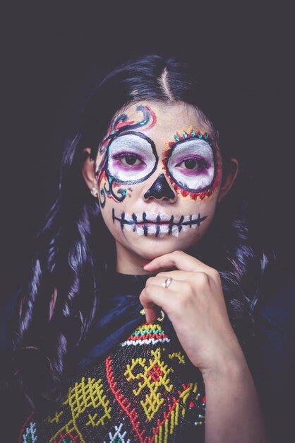 Premium Photo Portrait Of A Woman Wearing Mask