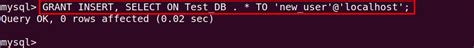 How To Create A New User And Grant Permissions In Mysql Greenwebpage
