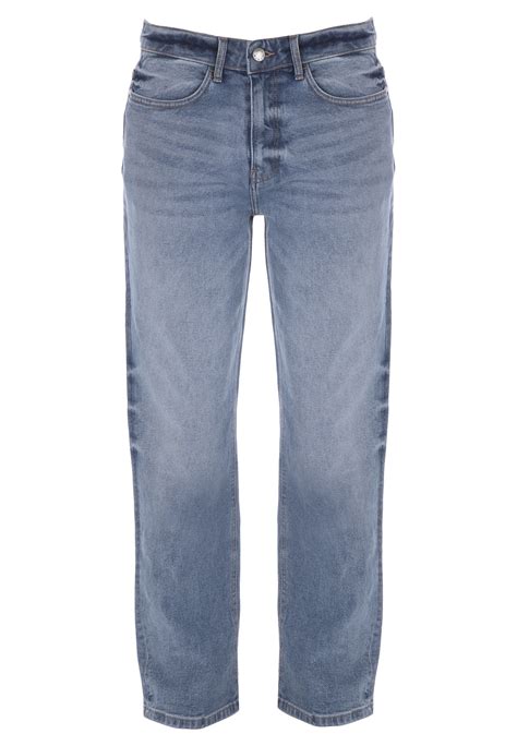 Mens Light Blue Loose Fit Jeans Peacocks