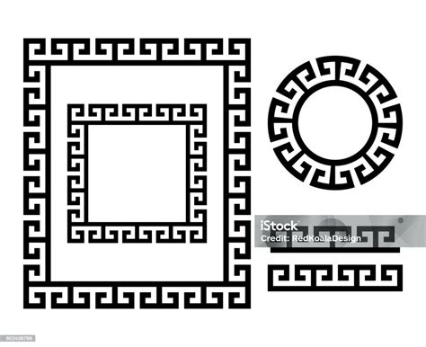 古代ギリシャのフレームとキー パターン フォーム ギリシャ国境 模様のベクターアート素材や画像を多数ご用意 模様 デザイン アテネ