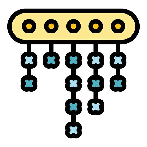 Cyber Cipher Icon Color Outline Vector 15144233 Vector Art At Vecteezy