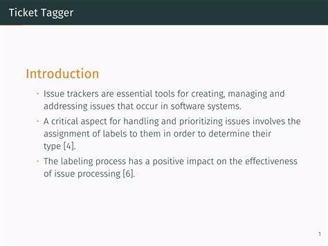 ticket tagger machine learning driven issue classification ppt