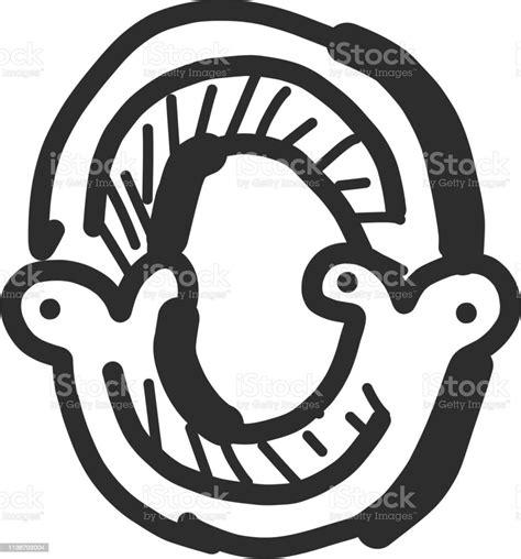 손 글자 소문자 개요 베벨 3d 알파벳 디자인 0명에 대한 스톡 벡터 아트 및 기타 이미지 0명 3차원 형태 단순함 Istock