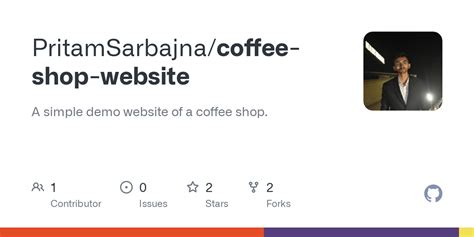 Github Pritamsarbajna Coffee Shop Website A Simple Demo Website Of A