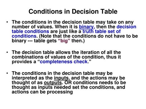 Ppt Testing “multiple Conditions” With Decision Table Technique