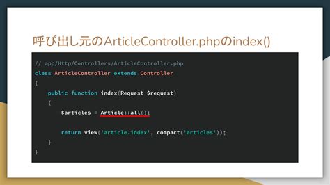 Laravelコアファイルのコードリーディングreading The Core Code Of Laravel Speaker Deck
