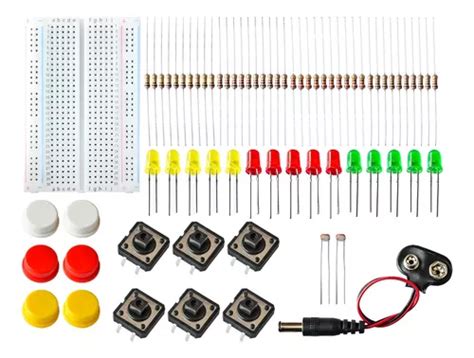 Mini Kit Electrónica Básica Para Arduino Y Raspberry Pi Cuotas Sin
