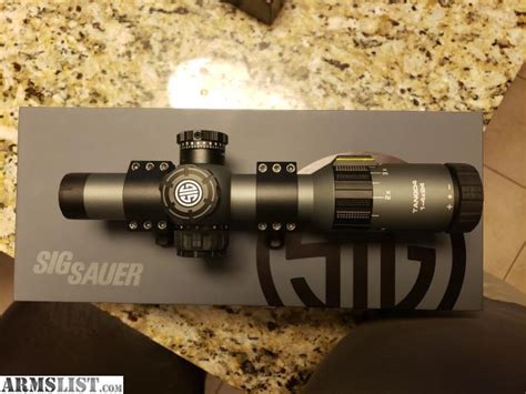 Armslist For Sale Trade Sig Tango 4 1 4x24 Scope