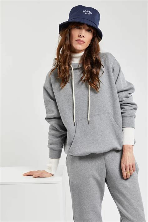 Sweat à Capuche Héritage Armor Lux Coton Sweat Femme Armor Lux