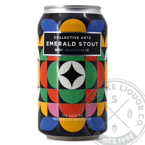 Collective Arts Non Alcoholic Emerald Stout 355ml Sherbrooke Liquor